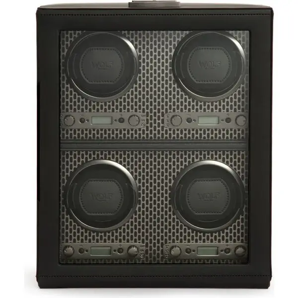 Wolf Axis 4 Piece Watch Winder - Powder Coat