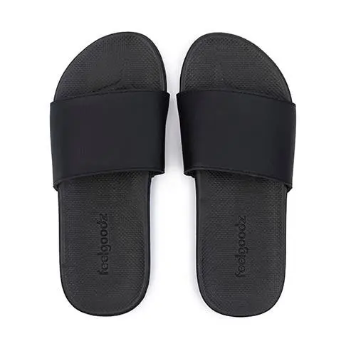FEELGOODZ Banyan Spa/shower Slide Sandals - Black