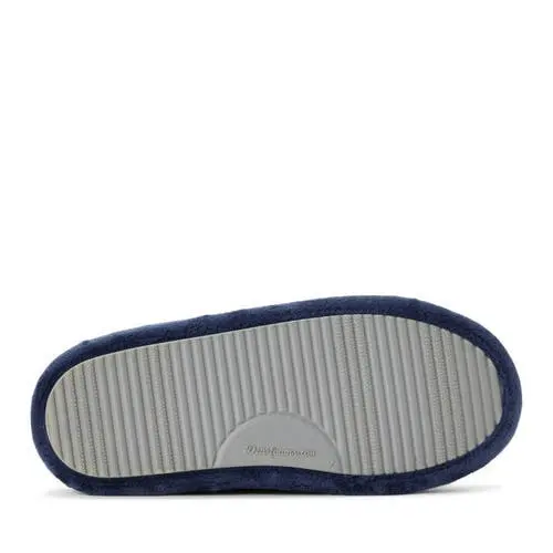 DEARFOAMS Holiday Clog Slippers - Navy