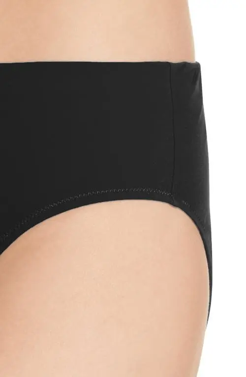GOTTEX Tutti Frutti Mid Waist Swim Bottom - Black