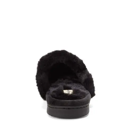 DEARFOAMS Paris Chenille Scuff Slipper