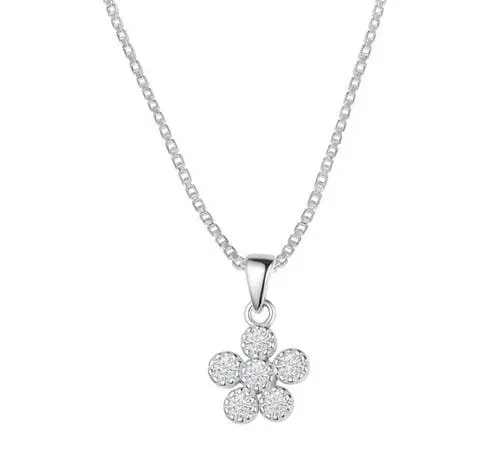 DONATELLO GIAN Sterling Moissanite Necklace - Silver