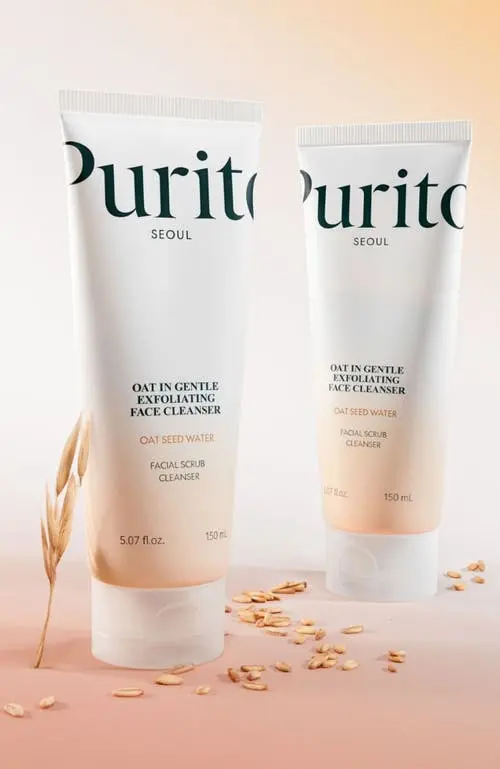 PURITO Oat-in Gentle Exfoliating Face Cleanser - None