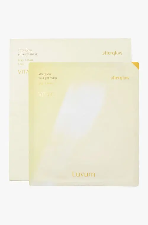 LUVUM Afterglow Yuja Gel Mask - None