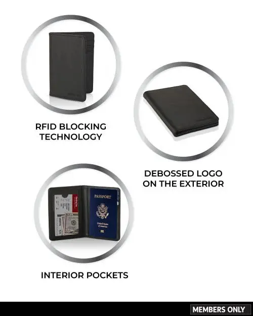 MEMBERS ONLY Passport Holder