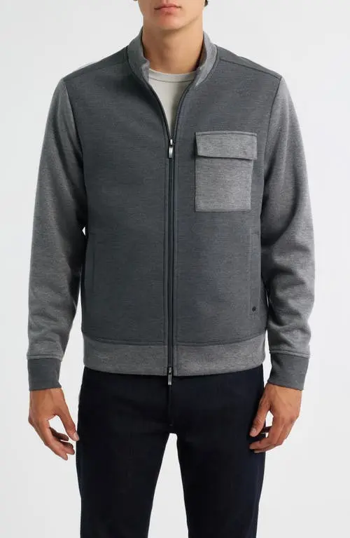 Robert Barakett Isaak Colorblock Knit Jacket