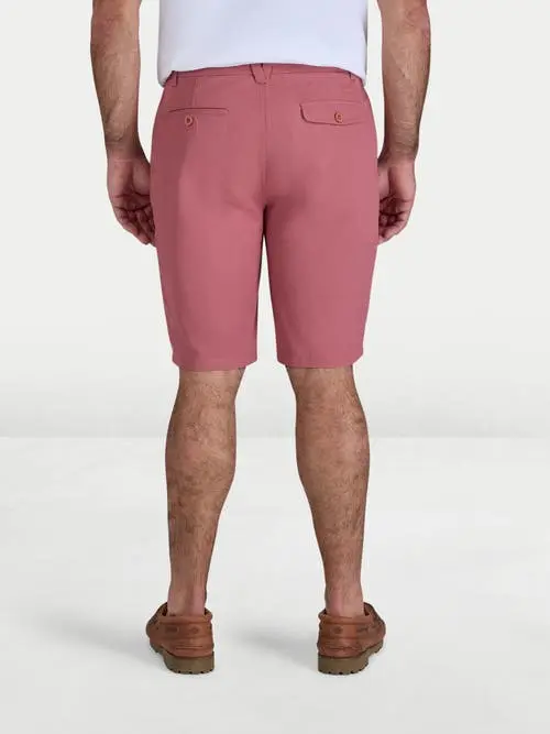 RAGING BULL Classic Chino Shorts - Berry