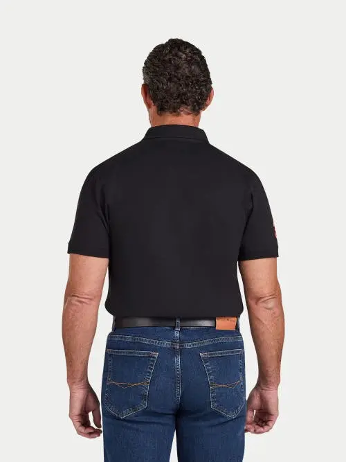 RAGING BULL Crest Polo Shirt