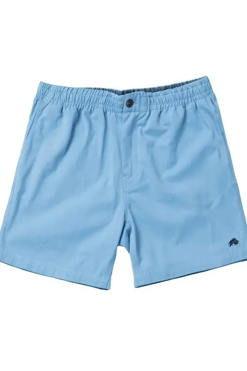 RAGING BULL Stretch Chino Short - Sky Blue