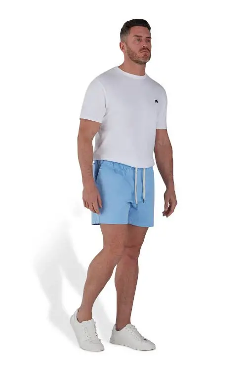 RAGING BULL Stretch Chino Short - Sky Blue