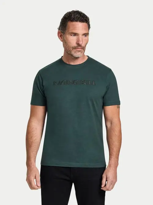 RAGING BULL Embroidery T-shirt
