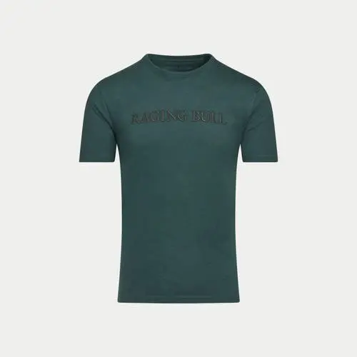 RAGING BULL Embroidery T-shirt