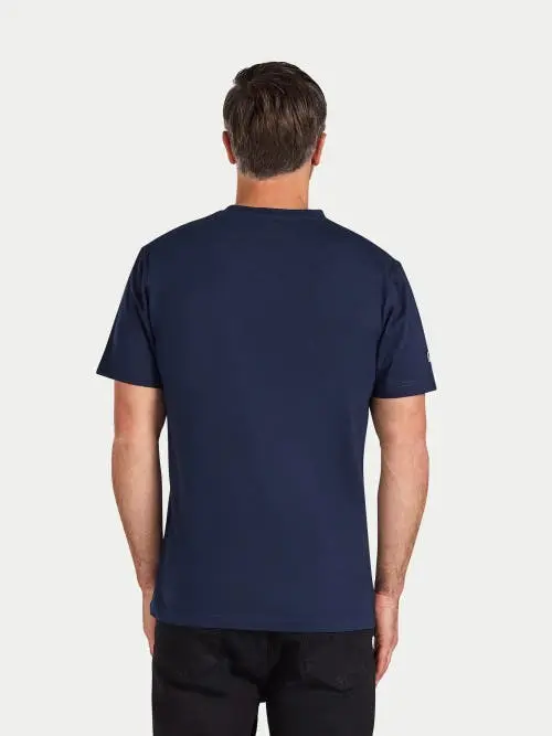 RAGING BULL Outburst Union Jack Bull T-shirt - Navy