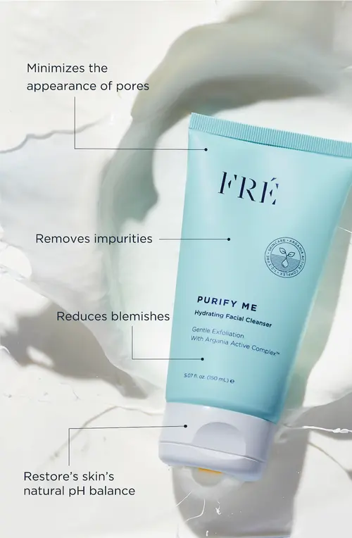 FRE Purify Me Hydrating Facial Cleanser - White
