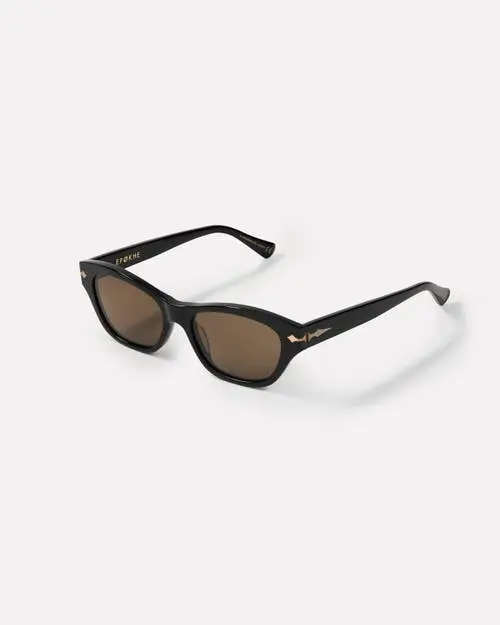 EPOKHE Frequency Sunglasses - Black/brown