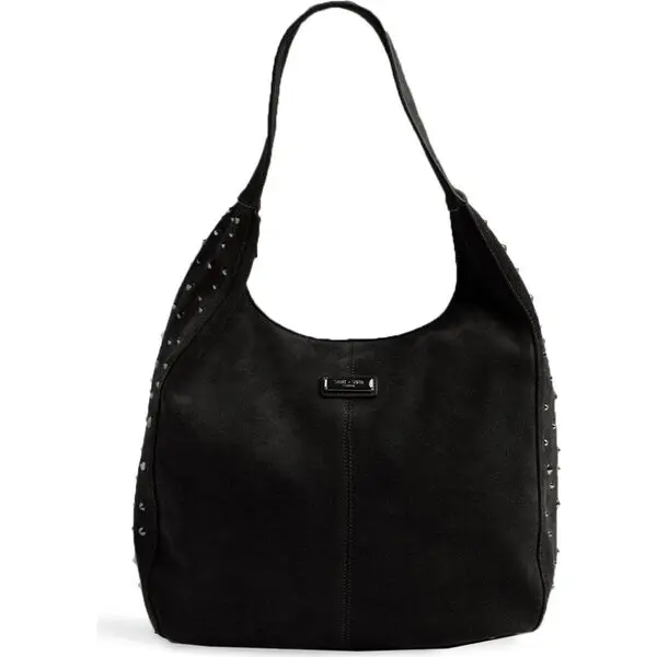 SAINT + SOFIA Margot Hobo Shoulder Bag - Black