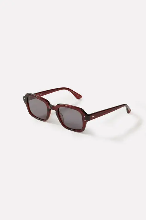 EPOKHE Wilson Square Frame Sunglasses - Cola