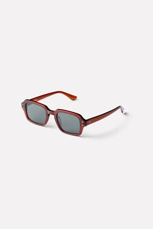 EPOKHE Wilson Square Frame Sunglasses - Maple