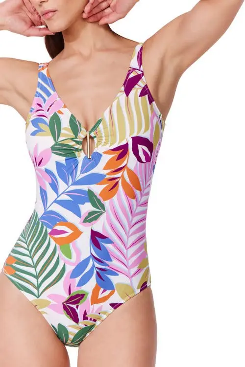 GOTTEX Costa Del Sol V-neck One Piece
