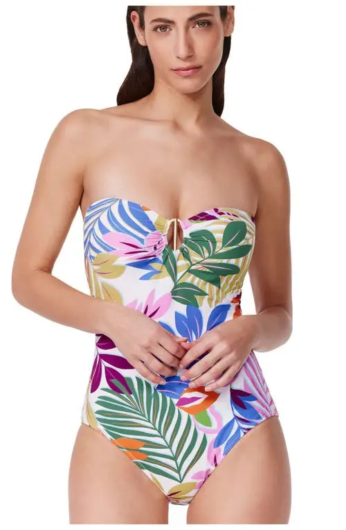 GOTTEX Costa Del Sol Bandeau One Piece - Multi