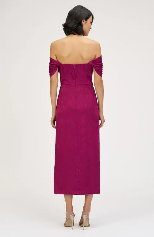 Js Collections Phoebe Convertible Sleeve Cocktail Dress In Raspberry - 60%  Off | Editorialist