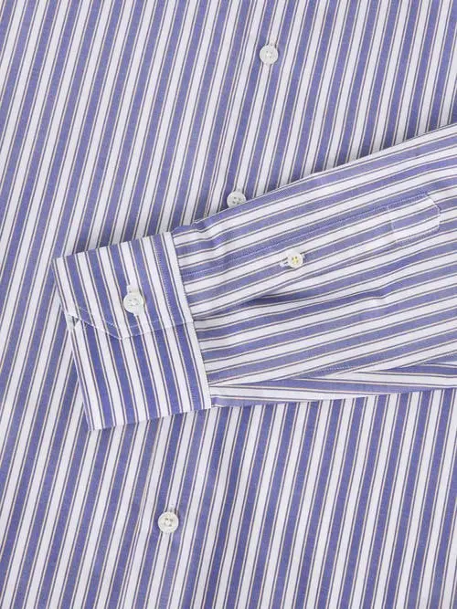 Robert Talbott Reynolds Contemporary Multi Stripe Twill Shirt
