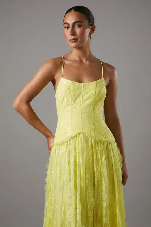 Coast Lace Cami Maxi Dress