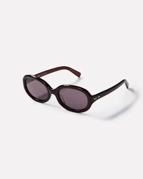 EPOKHE Superstar Oval Sunglasses - Cola