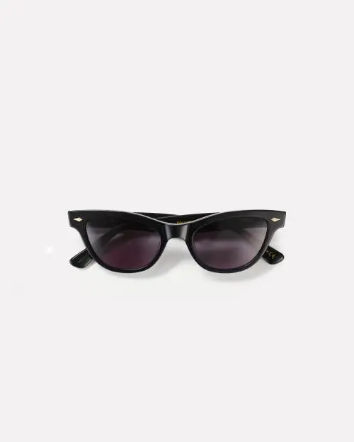 EPOKHE Veil Cat Eye Sunglasses - Black