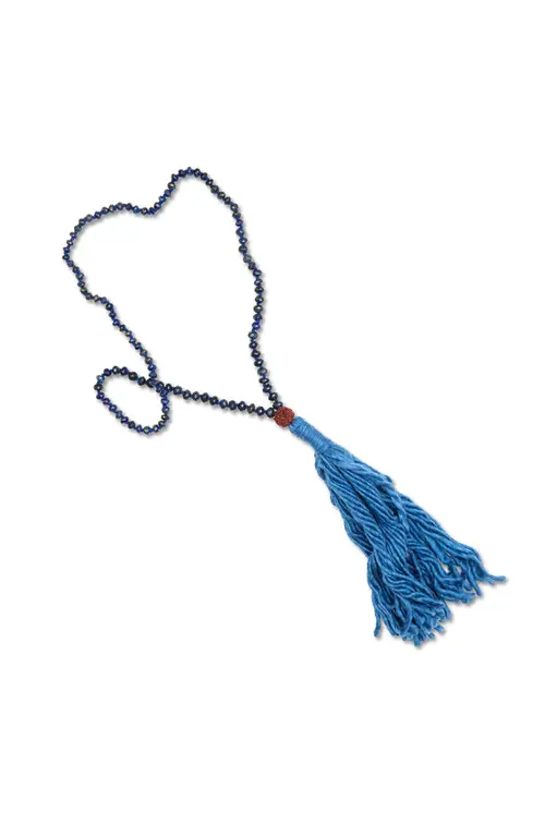 BENND Lapis Indigo Mala Necklace