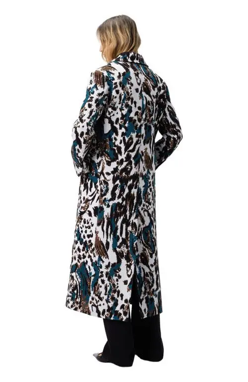 Missoni Long Animalier Pattern Coat - Multicoloured