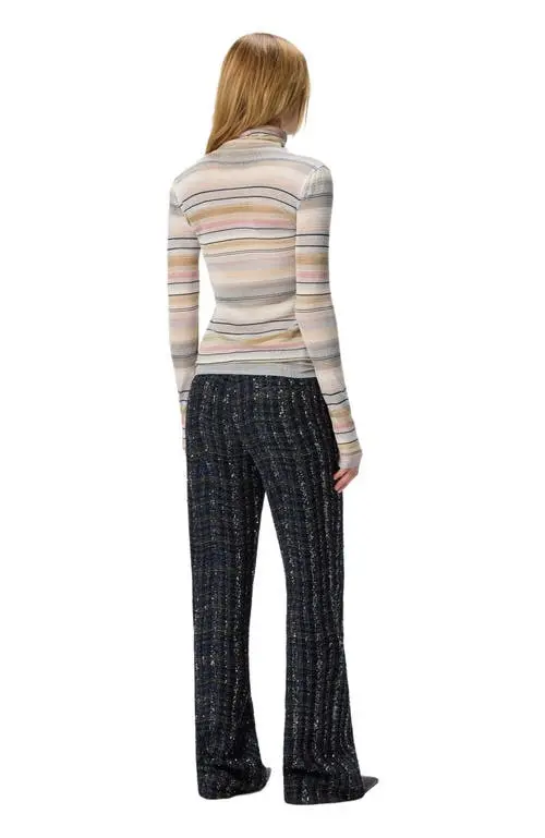 Missoni Striped High-neck Sweater