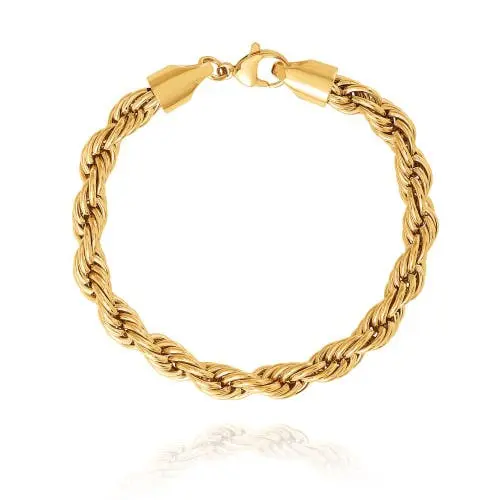 Lucky Brand Rope Chain Bracelet - Gold