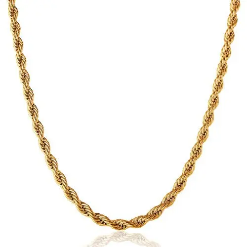 Lucky Brand Rope Chain Necklace - Gold