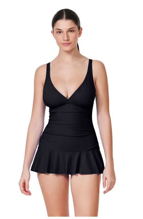 GOTTEX D-cup Swimdress - Black
