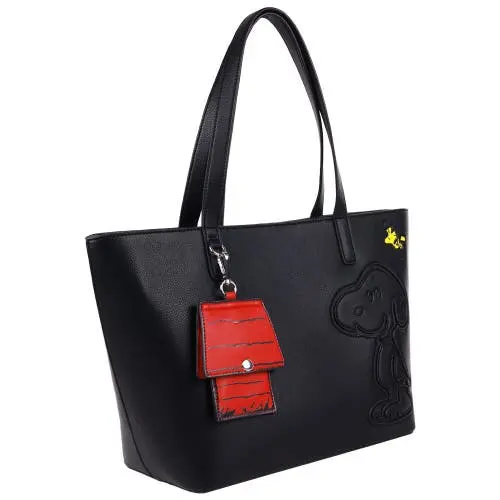 DANIELE NICOLE Peanuts Snoopy Embossed Tote Bag With Cardholder