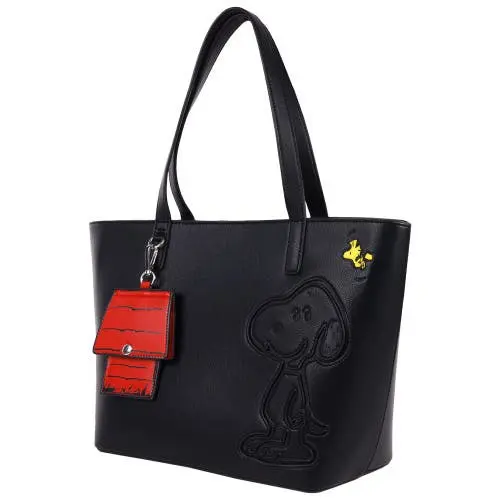 DANIELE NICOLE Peanuts Snoopy Embossed Tote Bag With Cardholder