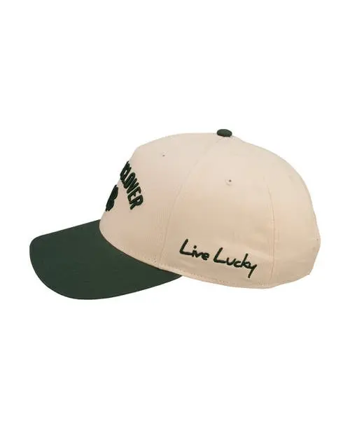 BLACK CLOVER Timeless 3" Two-tone Baseball Cap - Cream
