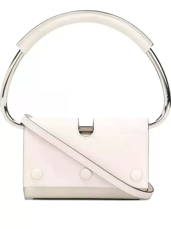 STÉE Small Neo Leather Shoulder Bag - White