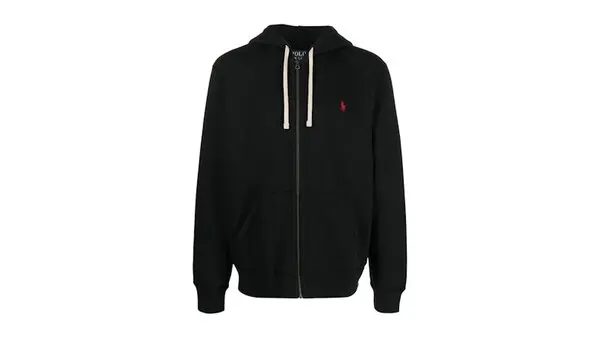 Polo Ralph Lauren Fleece Full-zip Hoodie - Black