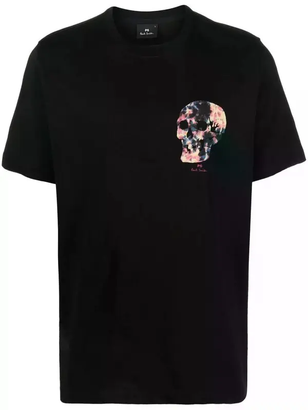 Paul Smith Skull-print Detail T-shirt