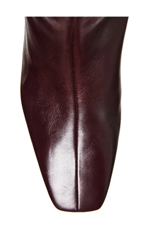 Rag & Bone Astor Knee-high Leather Boots - Bordeaux