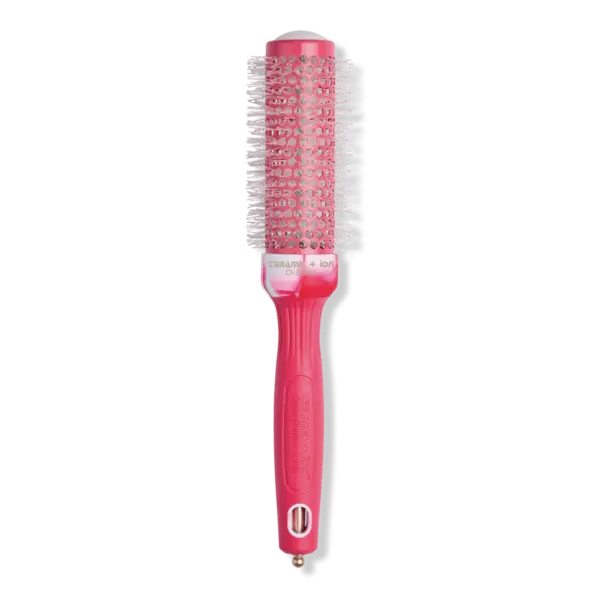 OLIVIA GARDEN Ceramic + Ion Pink Marble Thermal Brush - One-color
