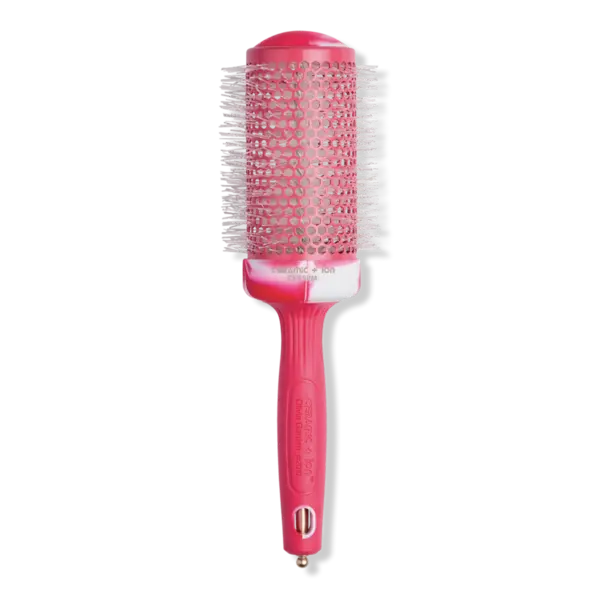OLIVIA GARDEN Ceramic + Ion Pink Marble Thermal Brush - One-color