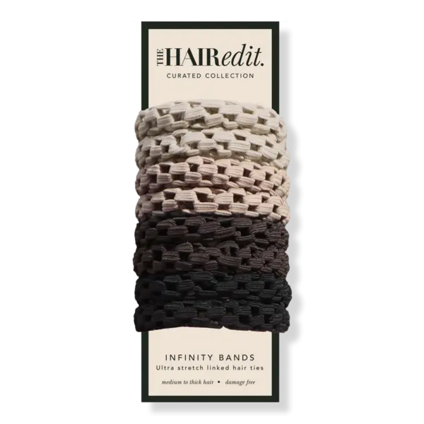 THE HAIR EDIT Infinity Bands Hair Ties Set - One-color