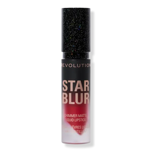 REVOLUTION BEAUTY Star Blur Shimmer Matte Liquid Lip - Scarlet Ruby