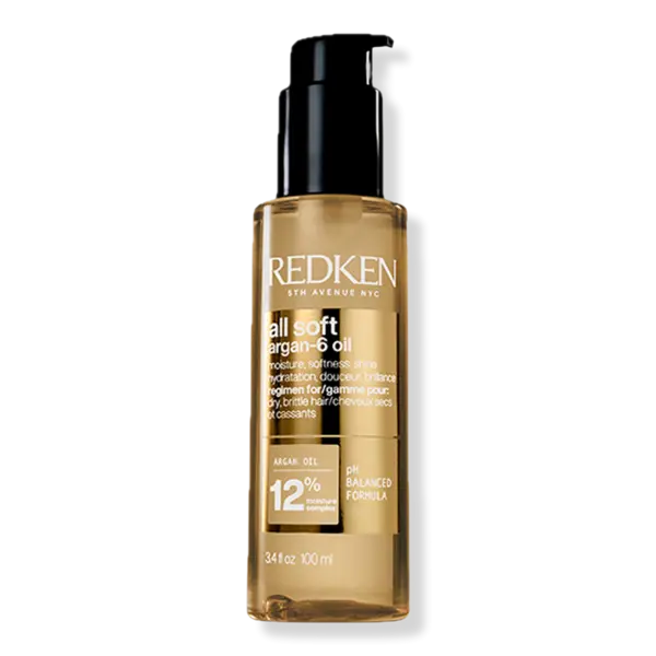 REDKEN All Soft Argan-6 Hair Oil - One-color