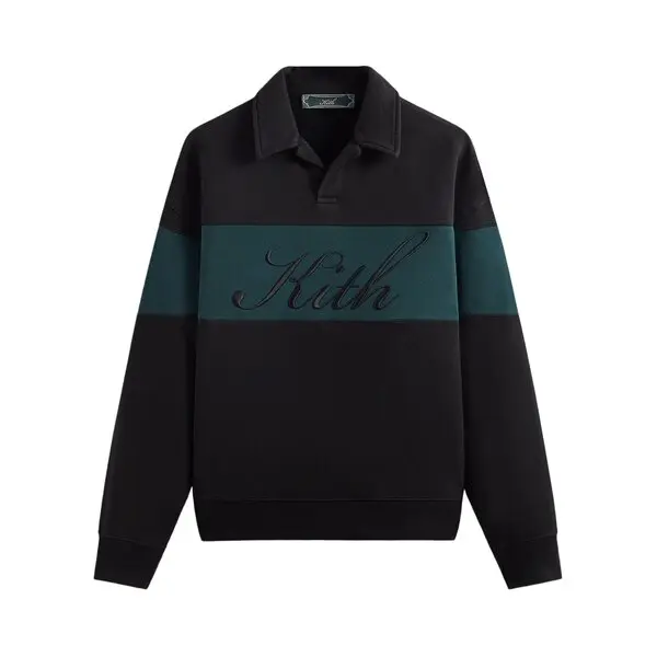 Kith Color-blocked Nelson Collared Pullover