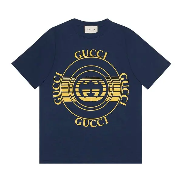 Gucci Oversized T-shirt With Disk Print