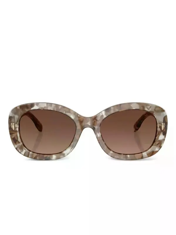 Tory Burch Oval-frame Sunglasses